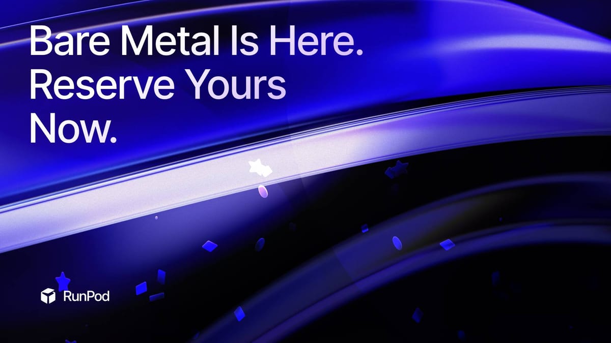 Introducing Bare Metal: Dedicated GPU Servers with Maximum Control and ...